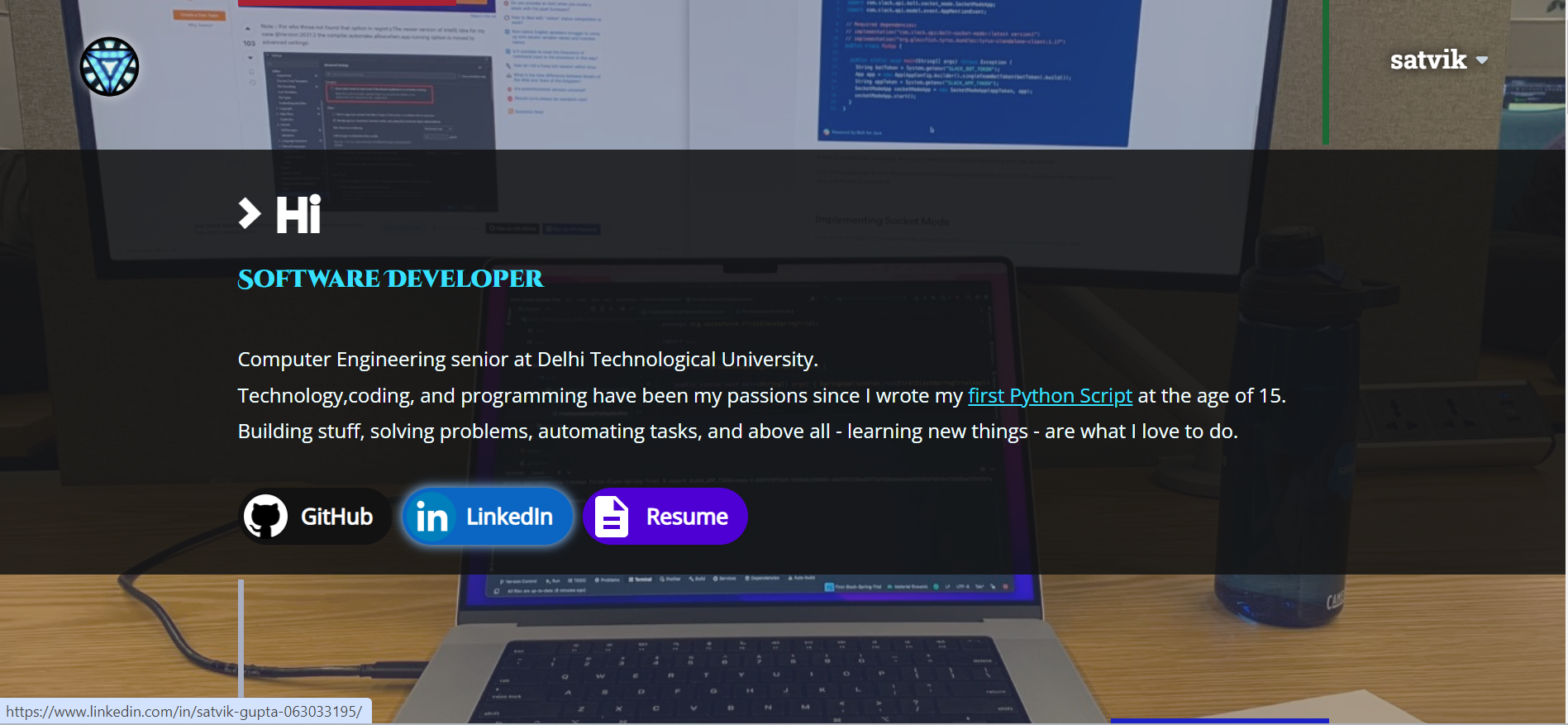 Satvik Gupta - Time Table Creator